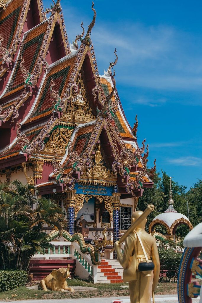 Wat Plai Laem Koh Samui - Besuch in 2020
