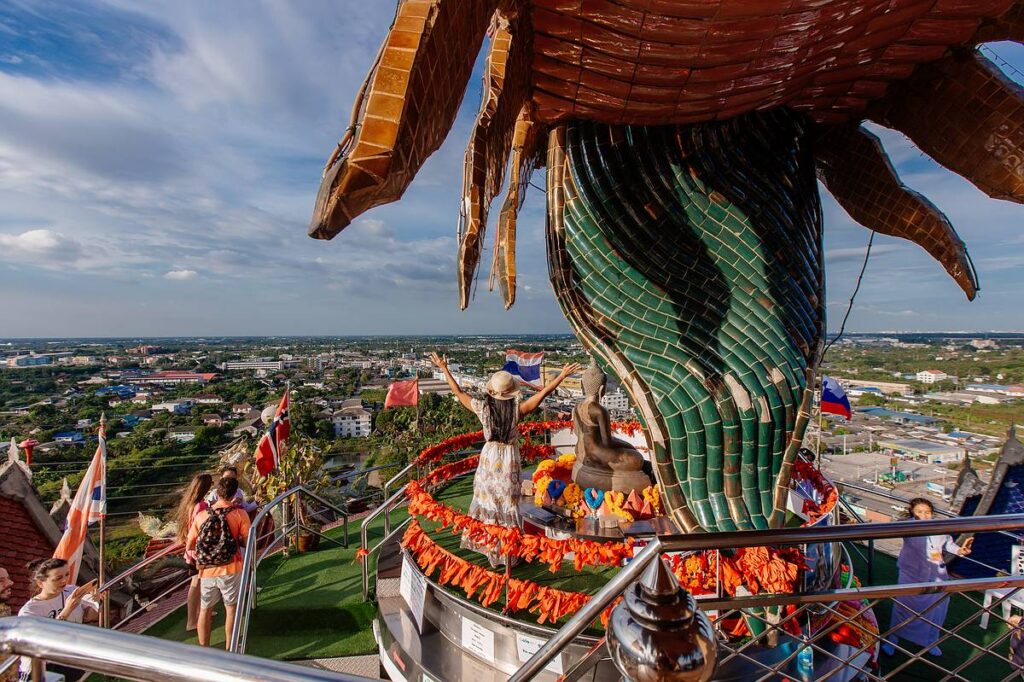 Wat Samphran - Drachentempel in Bangkok Thailand